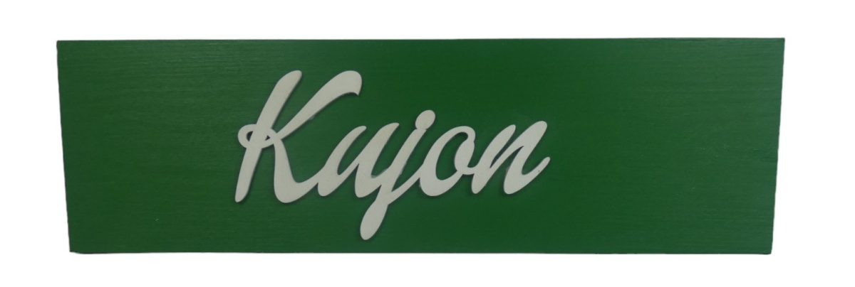 Tabliczka " Kujon " - Zielona > Manufaktura Stylu